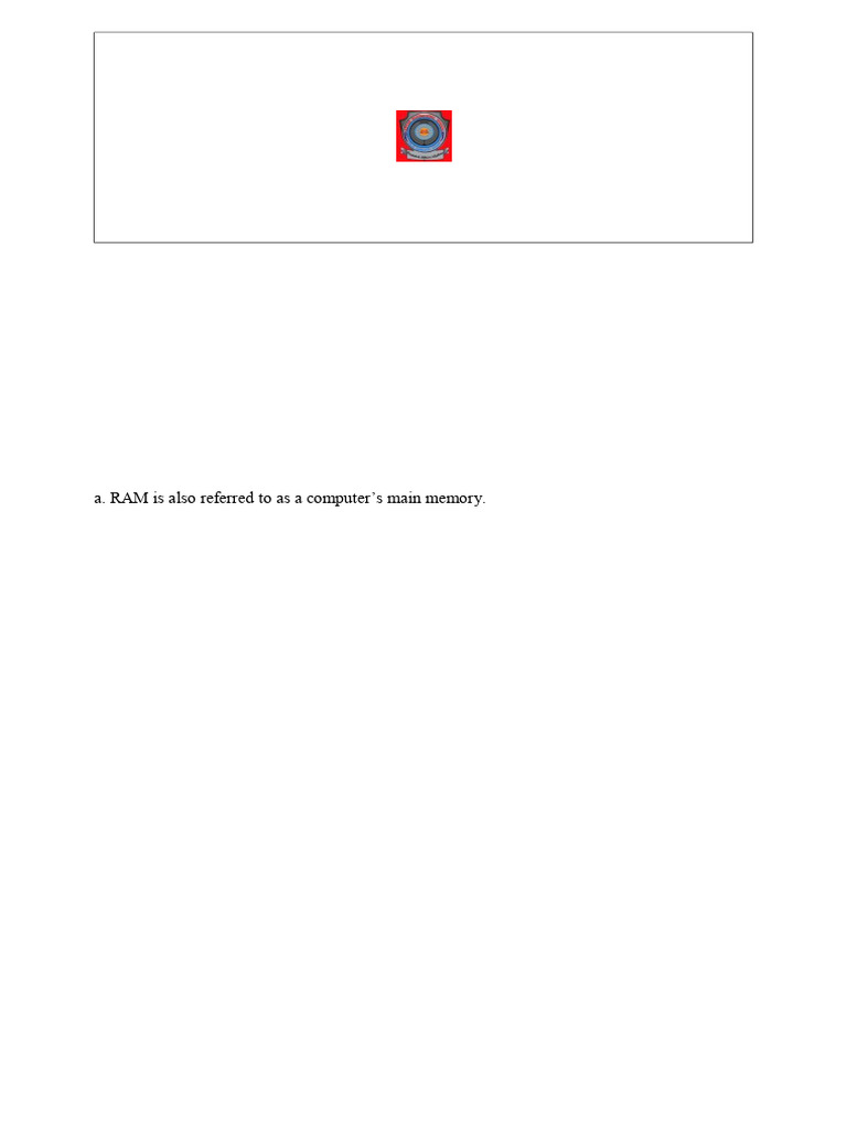 ICT Class VI Question Paper | PDF