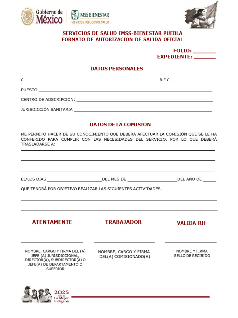 Oficio de Comision 2025 | PDF