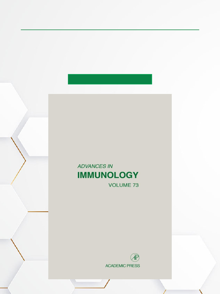 Advances in Immunology Volume 73 | PDF | Antigen | Mhc Class I