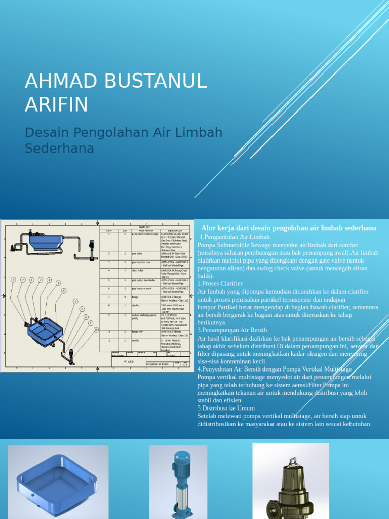 Pengolahan Air Limbah | PDF