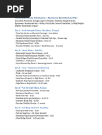 12-Week CrossFit Strength Program | PDF | Kettlebell | Physical Exercise
