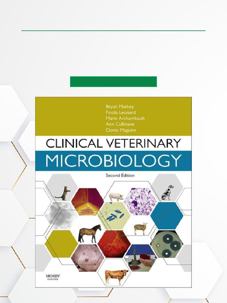 Clinical Veterinary Microbiology 2nd Edition Secure Download | PDF ...