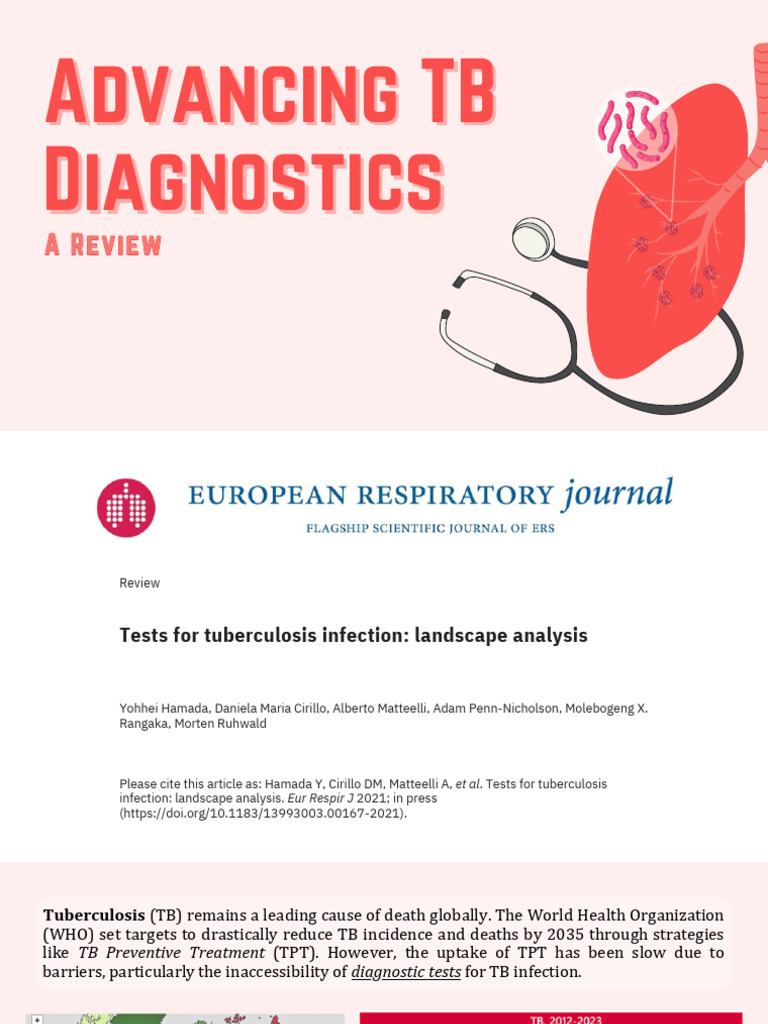 Advancing TB Diagnostics 20250525 223739 0000 | PDF | Tuberculosis | T Cell