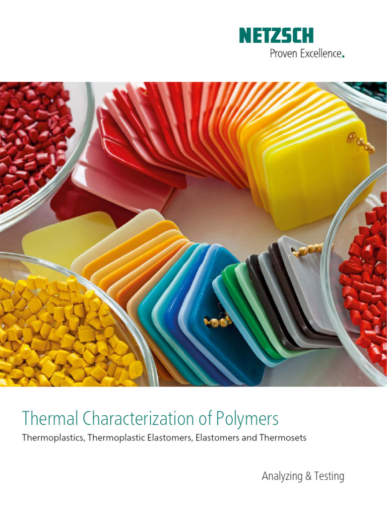 Thermal Characterization of Polymers en Web | PDF | Differential ...