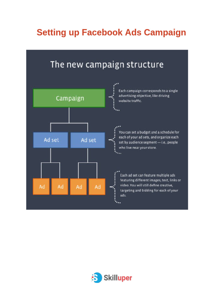 Setting Up Facebook Ads Campaign | PDF