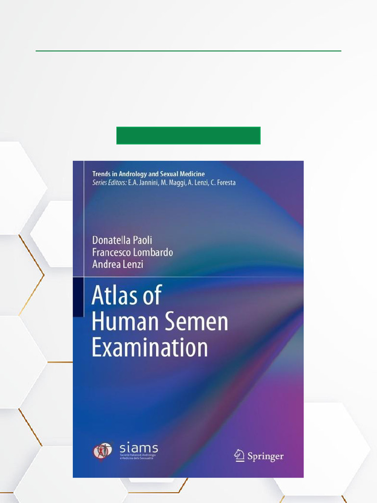 Atlas of Human Semen Examination High-Resolution PDF Download | PDF ...