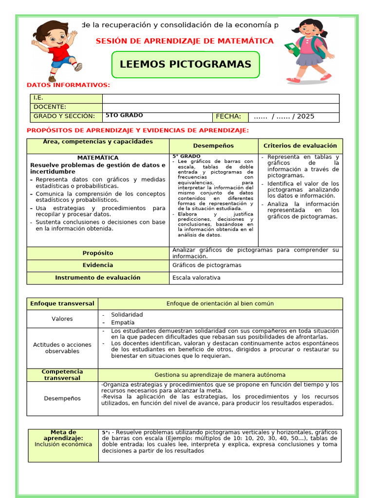 Ses-Mier-Mat-Leemos Pictogramas-Jezabel Camargo-Único Contacto ...