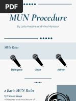 MUN Draft Resolution Format | PDF