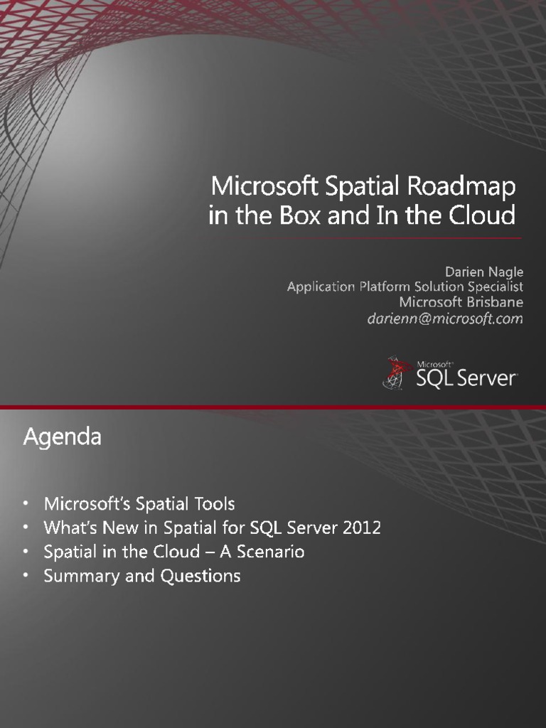 SQL Server Spatial Tools Guide | PDF | Geographic Information System | Geography