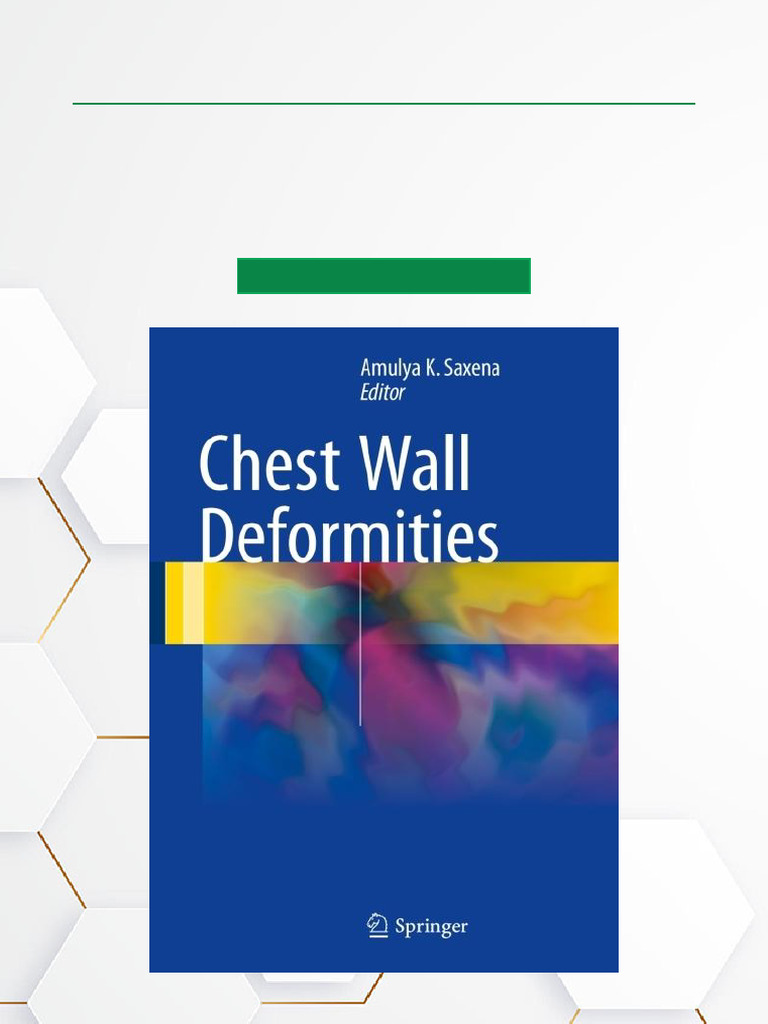 Chest Wall Deformities Ebook Full Text | PDF | Doctor Of Medicine ...
