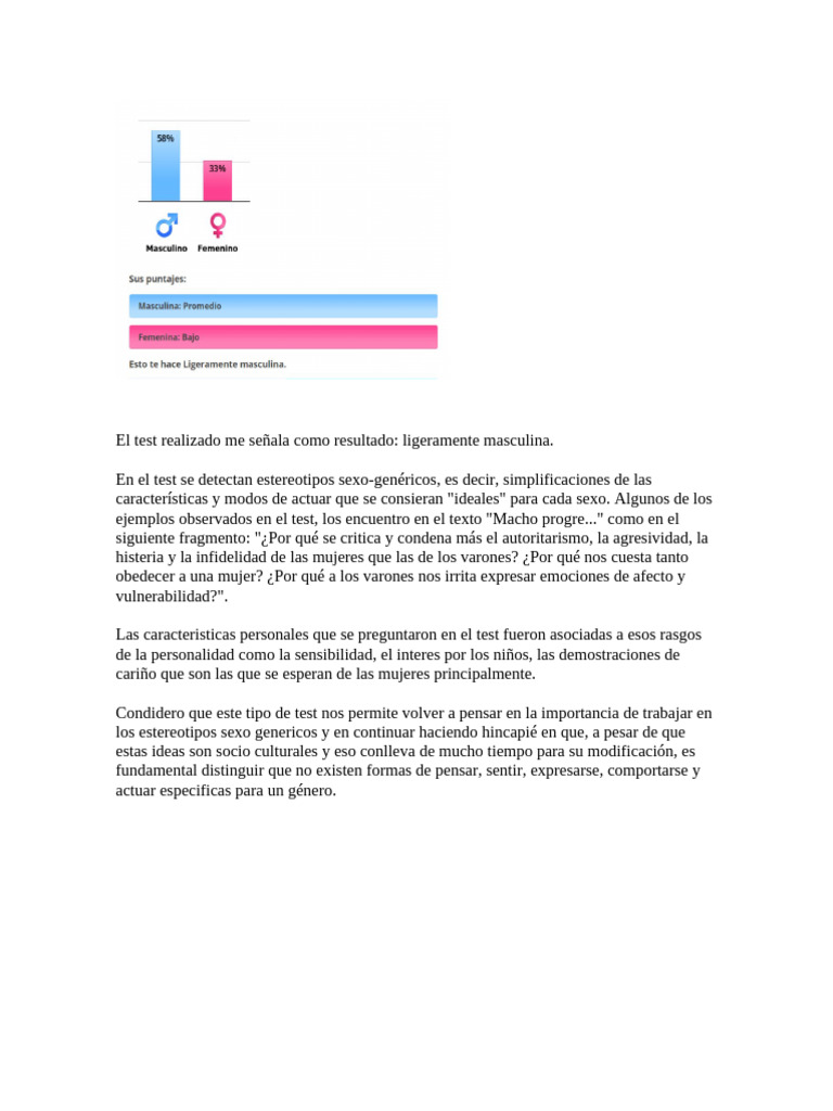 Ligeramente Masculina | PDF