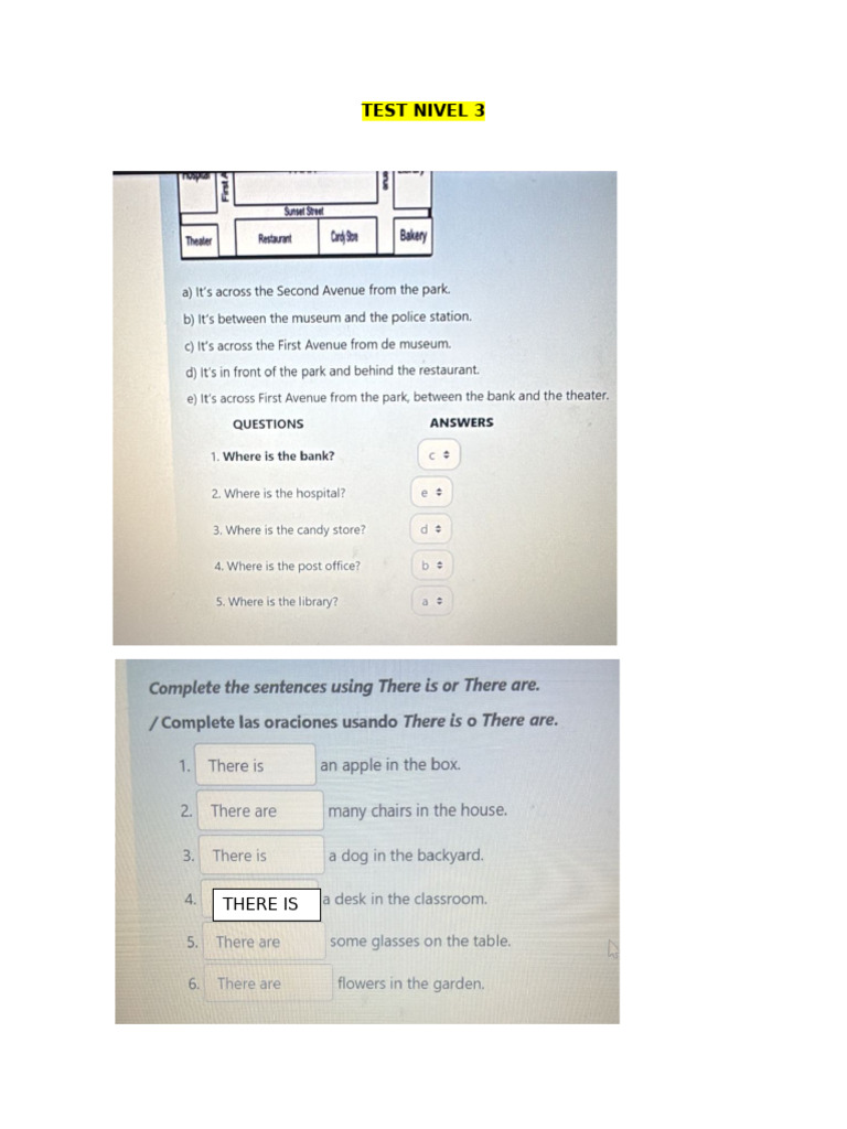 Test EDW3. AA1-EV01. | PDF