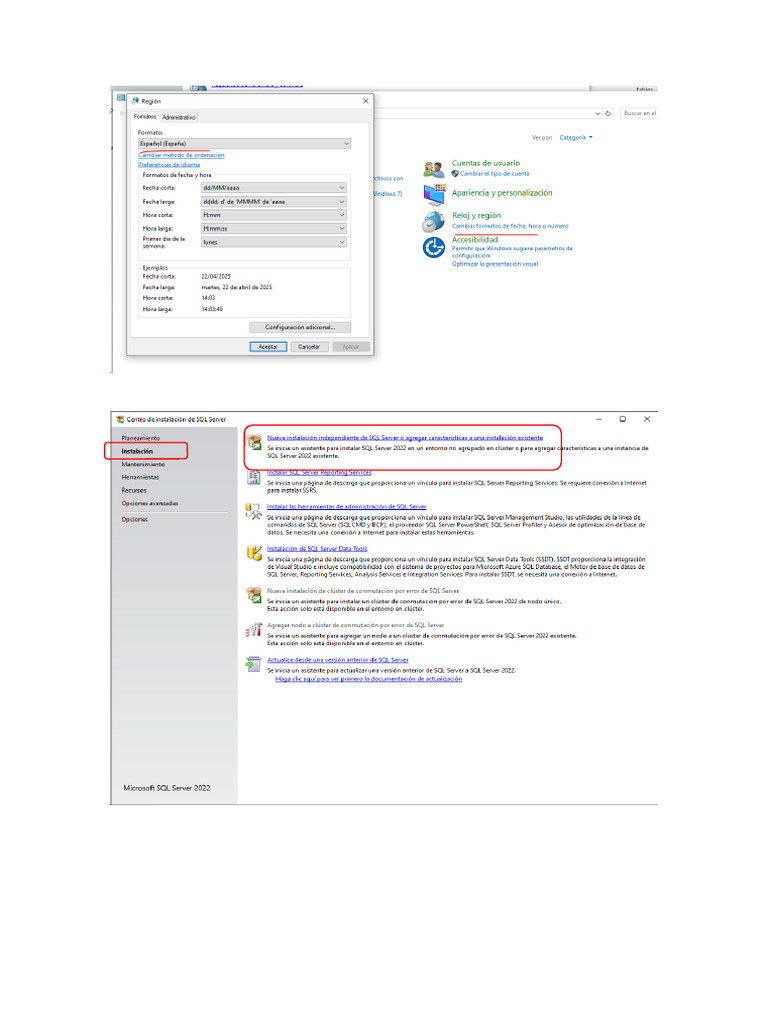 Instalación SQL Server | PDF