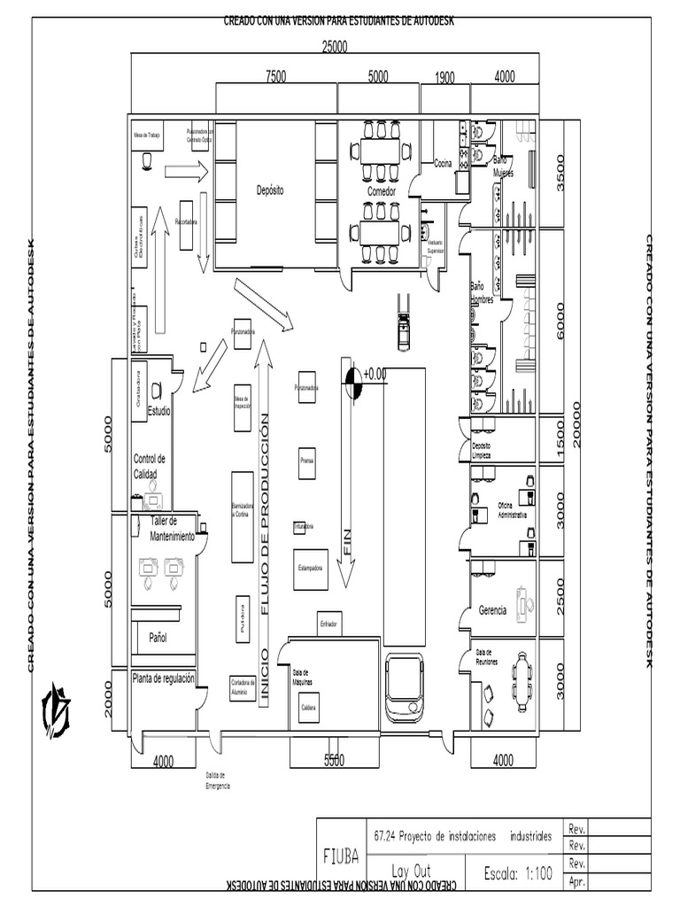 Planos TP Instalacionses - Grupo Discos de Vinilo | PDF