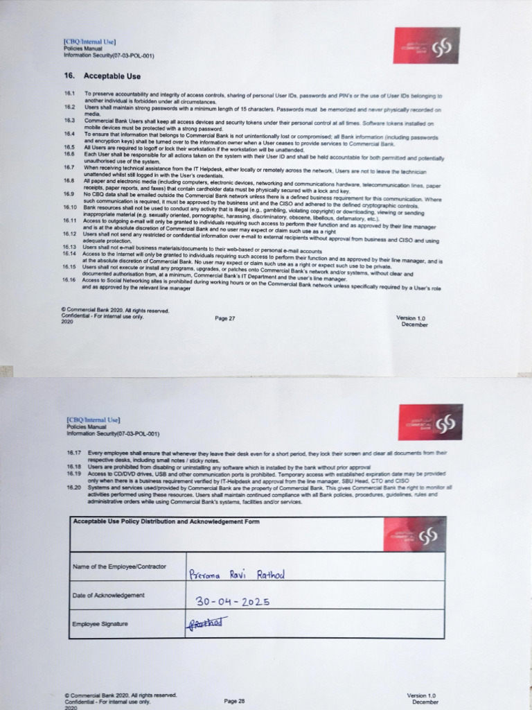 Acceptable Use | PDF