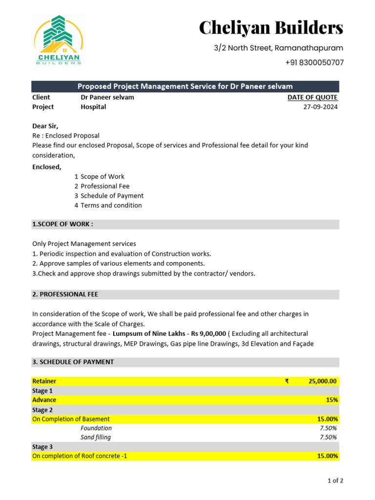 Quote - 1 | PDF | Architect