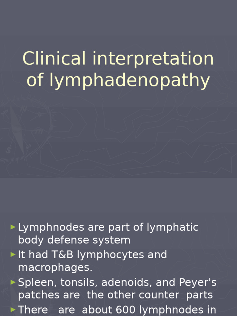 Clinical Approach To Lymphadenopathy-Dr Madhavan 1 | PDF | Lymph Node ...