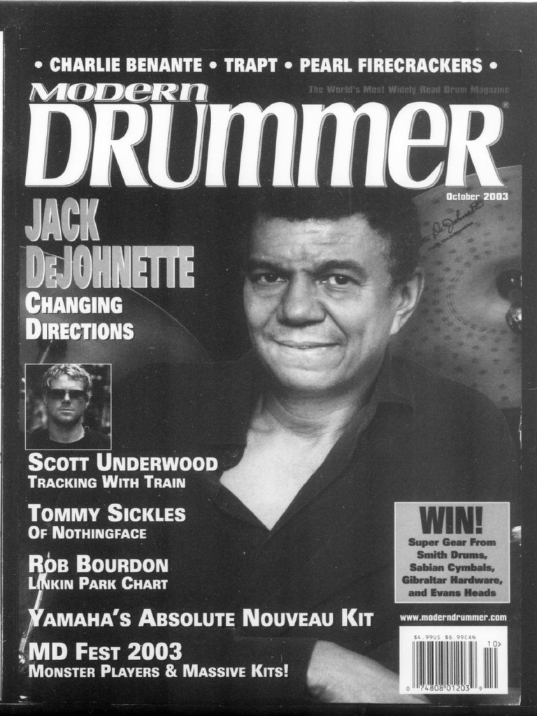 Modern Drummer 2003-10 - Vol 27 Iss 10 - Volume 27, Issue 10, 2003-10 ...