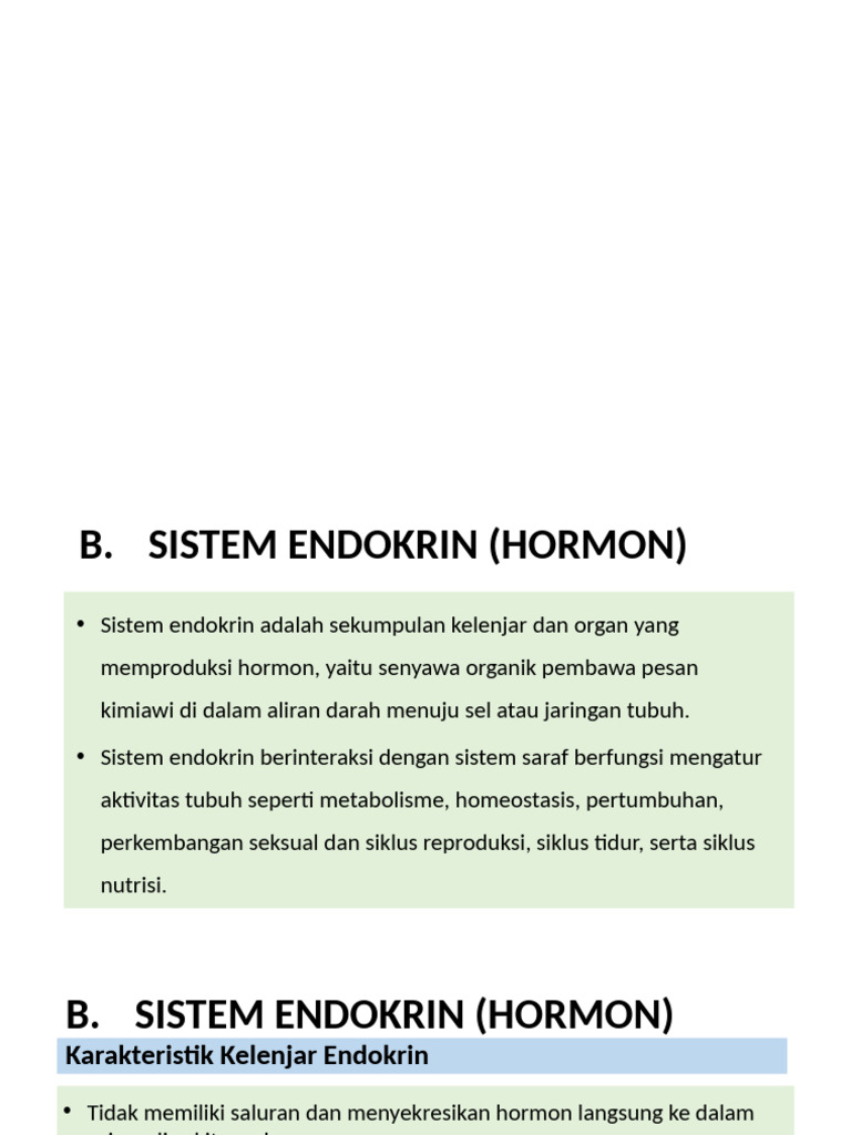 Sistem Hormon | PDF