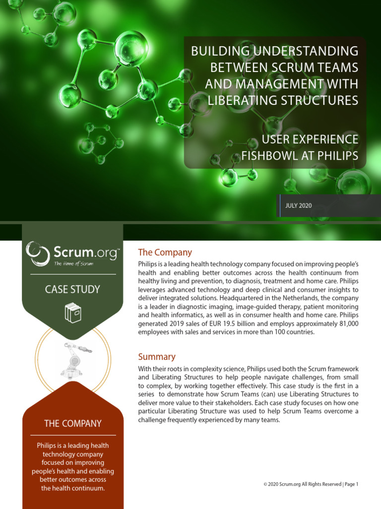 Building understanding between Scrum Teams and management with ...