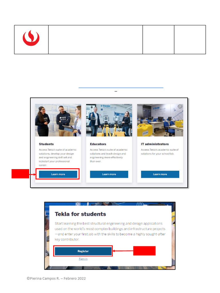 Instalación Versión Educativa Tekla 2021 | PDF | Informática | Software
