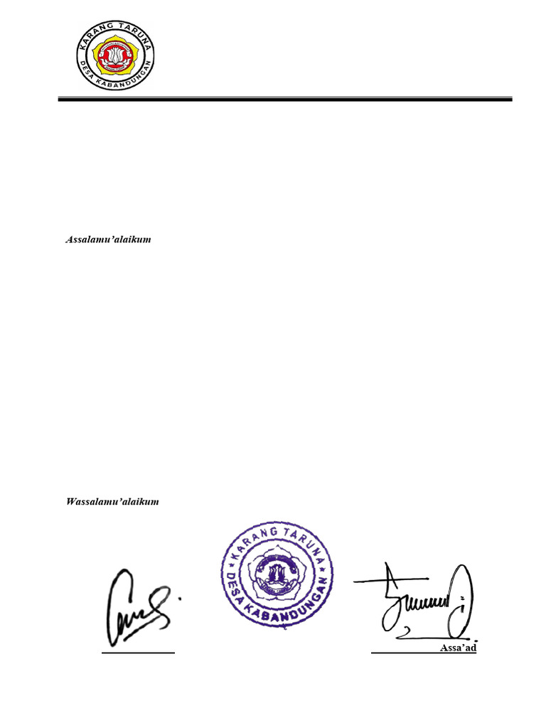 Permohonan Narasumber (Katar) | PDF