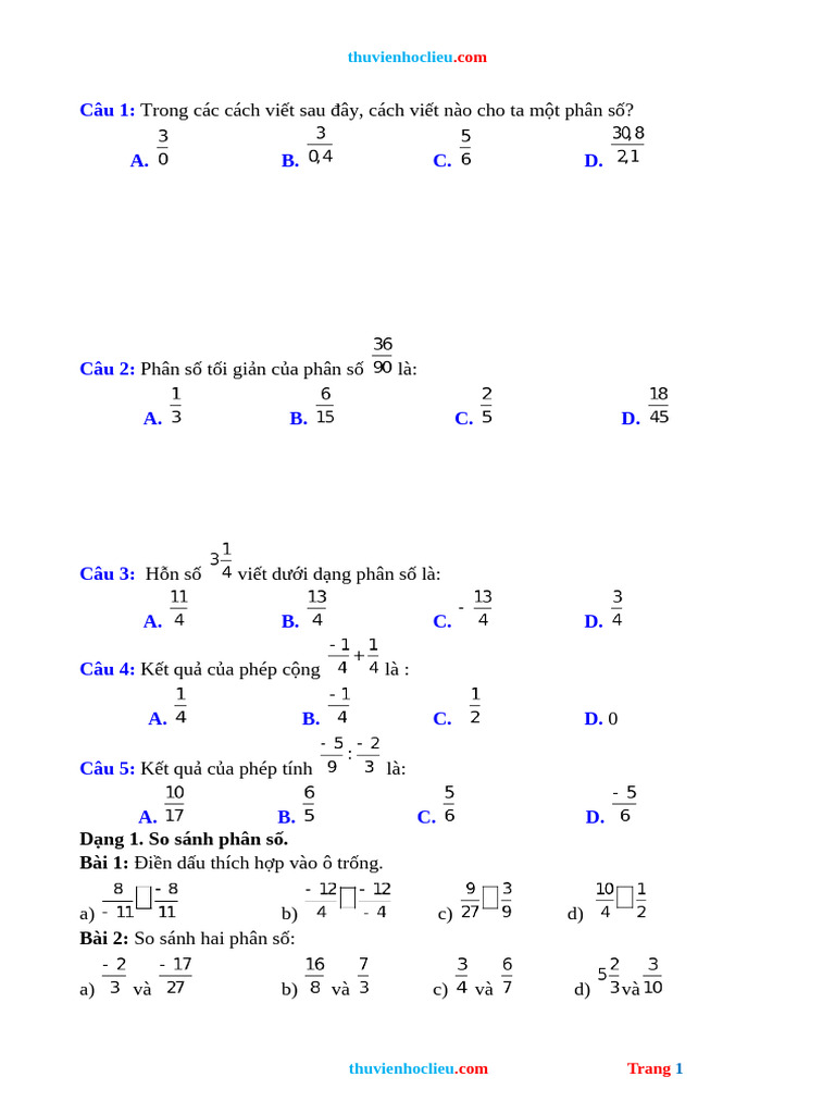Bai Tap Toan 6 KNTT Tuan 27 ON TAP CHUNG | PDF