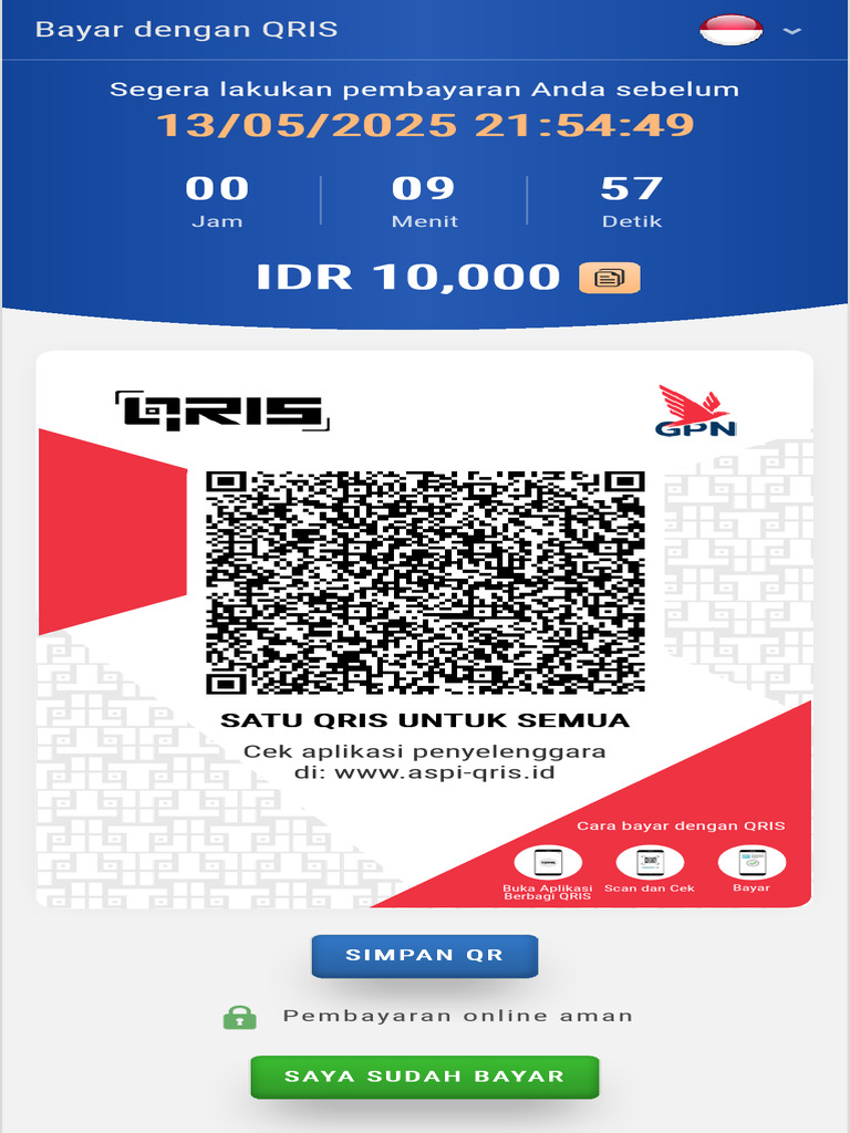 Deposit Transaction QRIS MOBILE | PDF