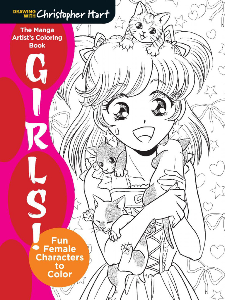 Manga Coloring Girls | PDF