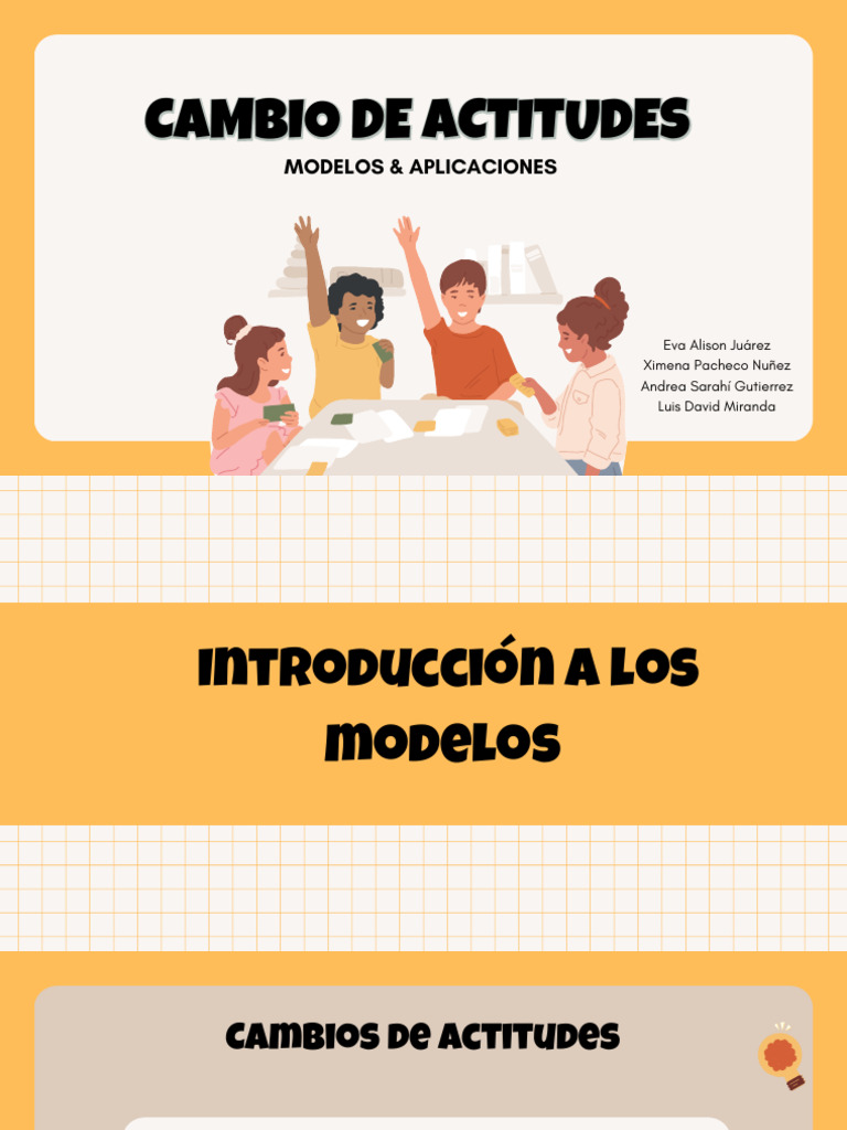 Teorías y Modelos del Cambio de Actitudes | PDF | Comportamiento ...