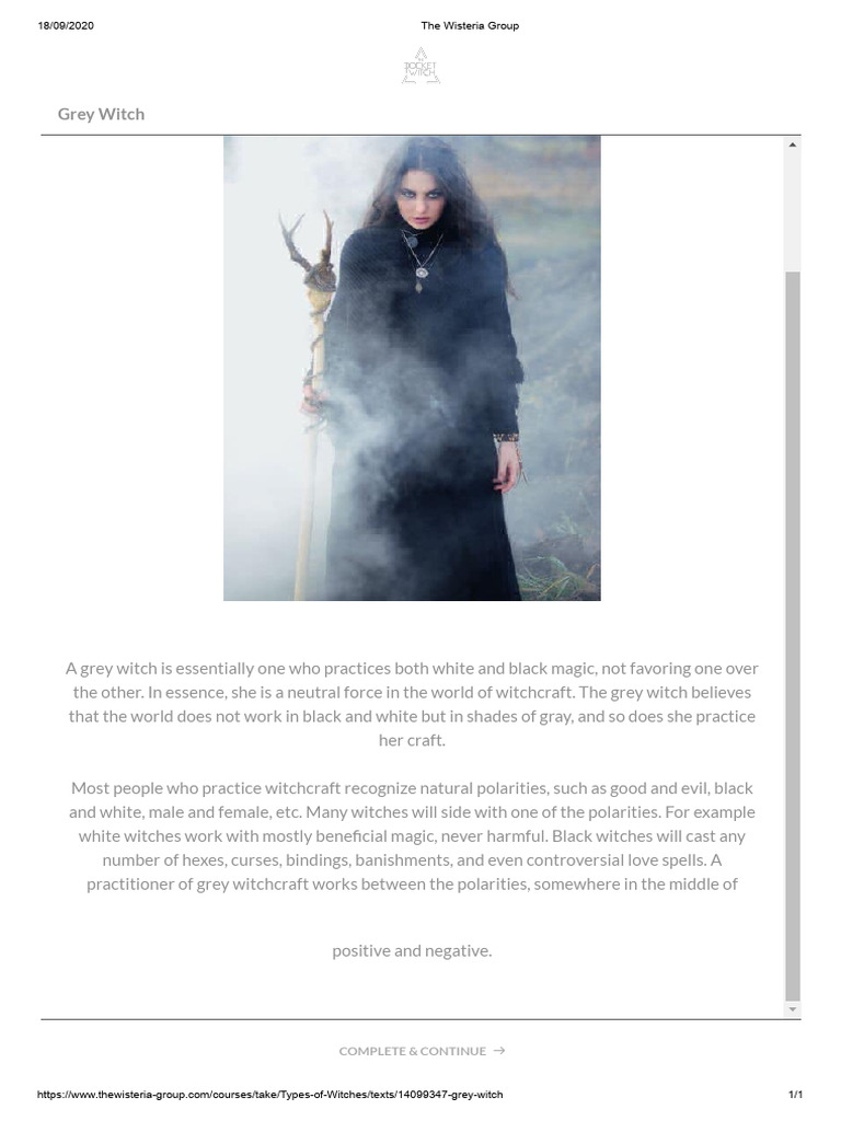 Grey Witch | PDF