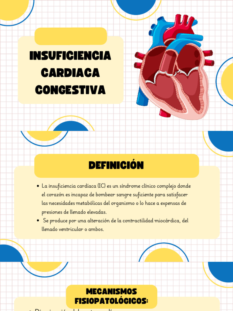 Insuficiencia cardiaca congestiva | PDF | Insuficiencia cardíaca | Corazón