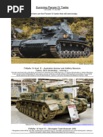 Surviving Panther Tanks Worldwide | PDF | Tanks | Armoured Fighting ...