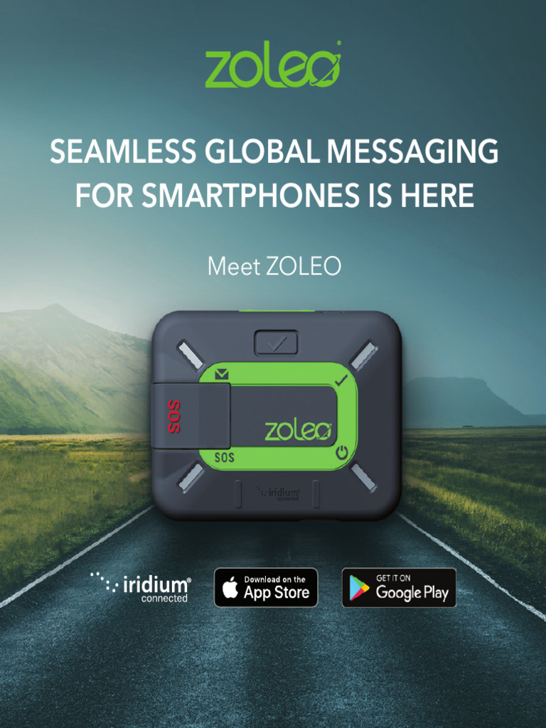 ZOLEO: Global Messaging & Safety Solutions | PDF | Mobile App | Smartphone