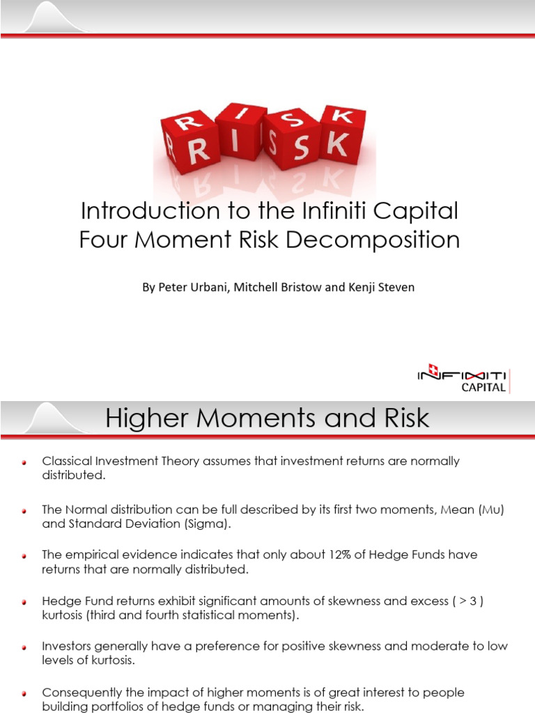 Kenji Steven - Infiniti Capital Four Moment Risk Decomposition | PDF ...