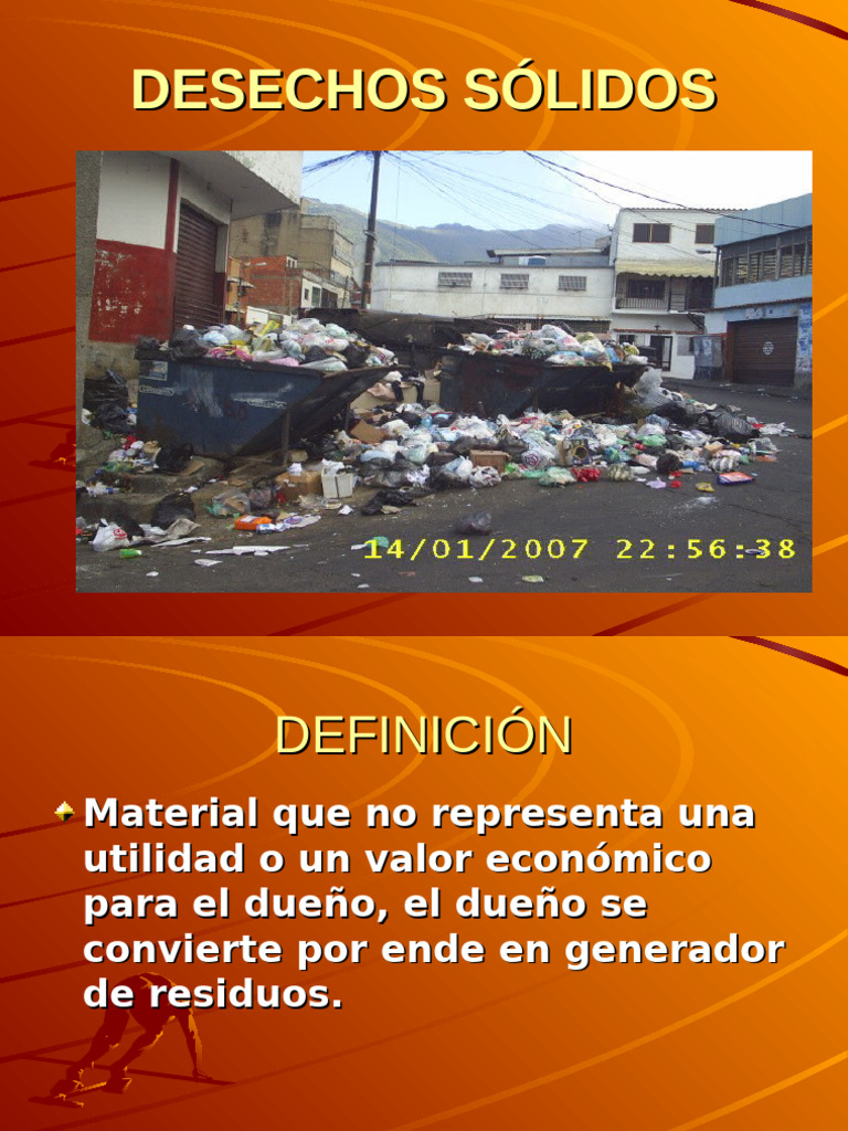 Desechos Solidos | PDF | Residuos | Reciclaje