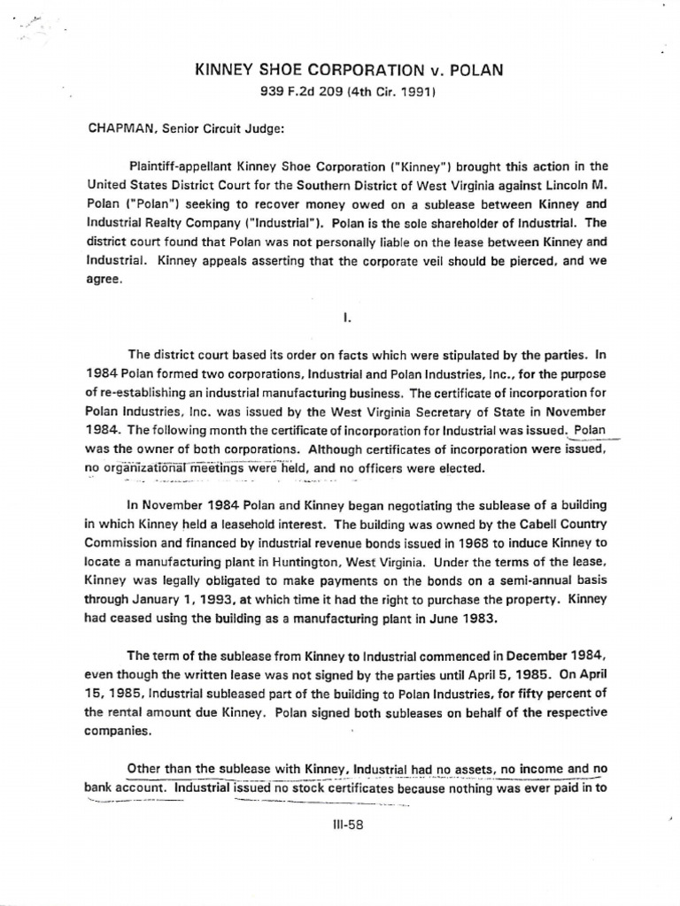 Fallo Kinney Shoe | PDF