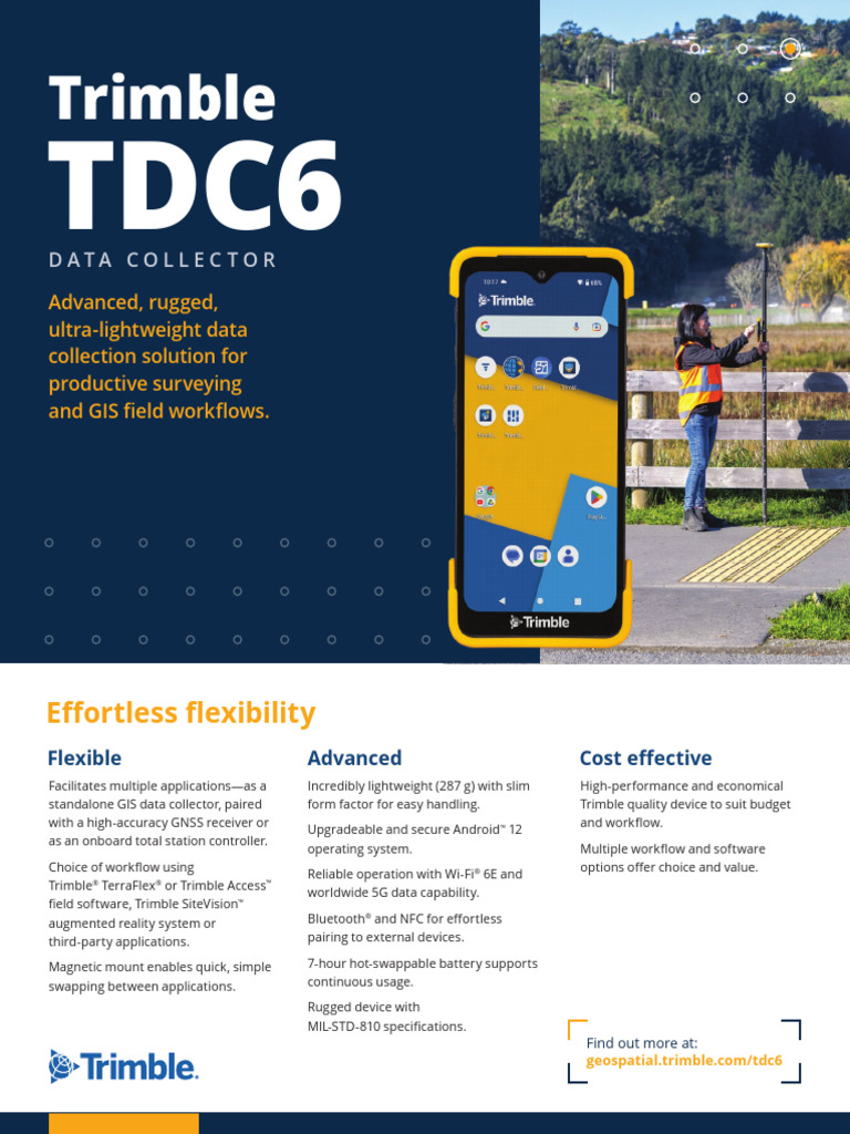 TrimbleTDC6 DataCollector | PDF | Computer Engineering | Computer Architecture