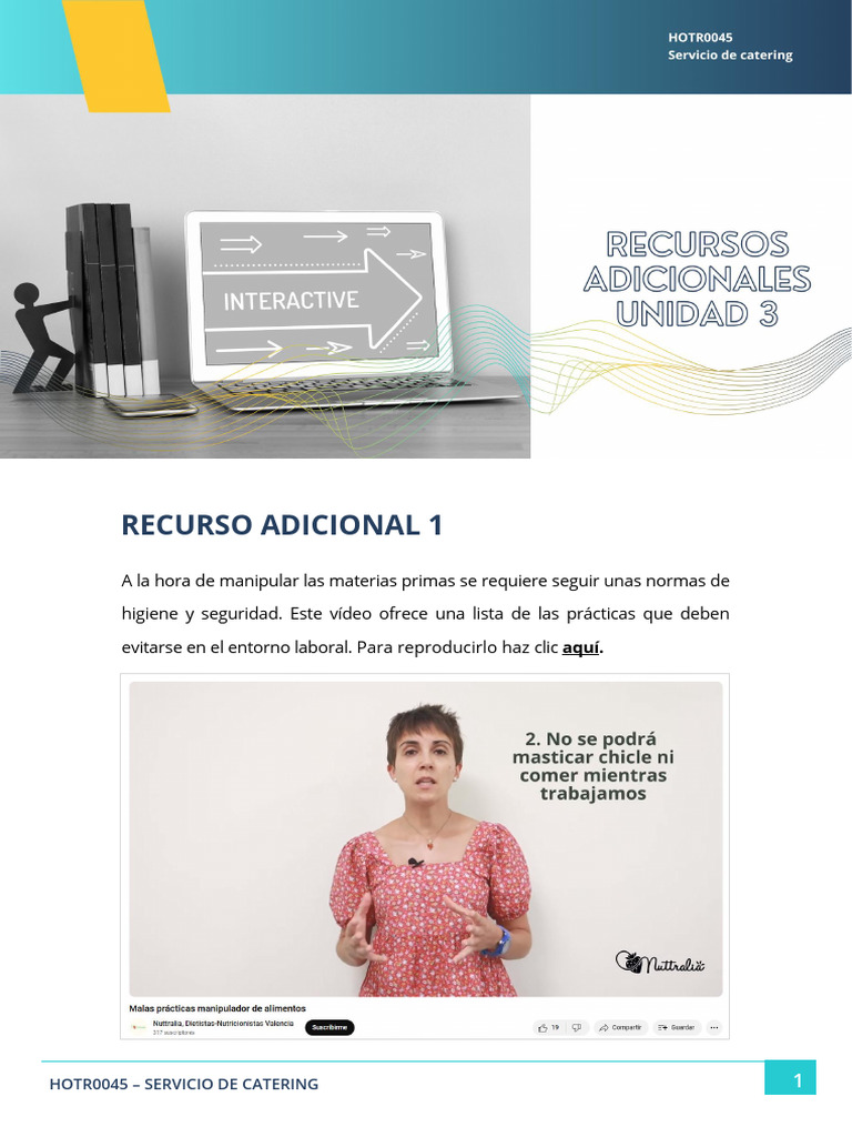 Recursos Adicionales Unid 3 | PDF