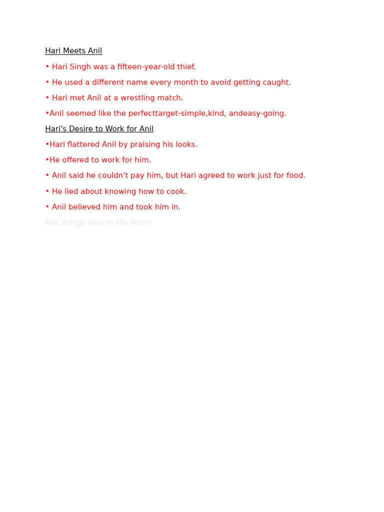 Hari Meets Anil | PDF