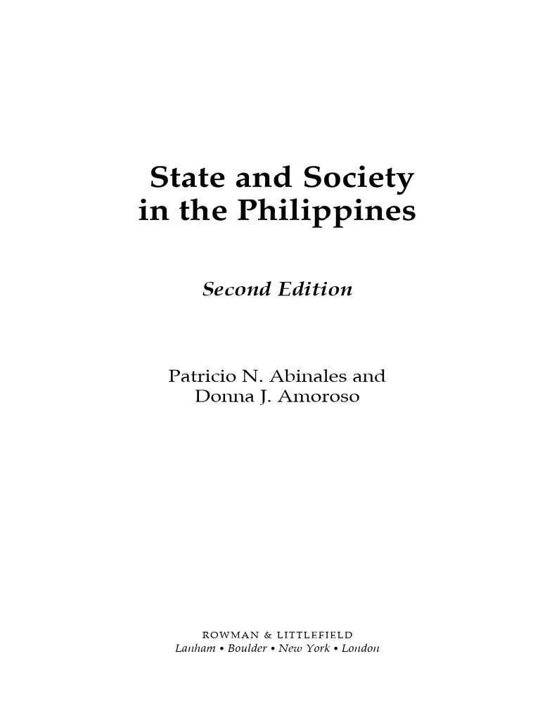Islamization and Christianization of The PH - Abinales & Amoroso (2017 ...
