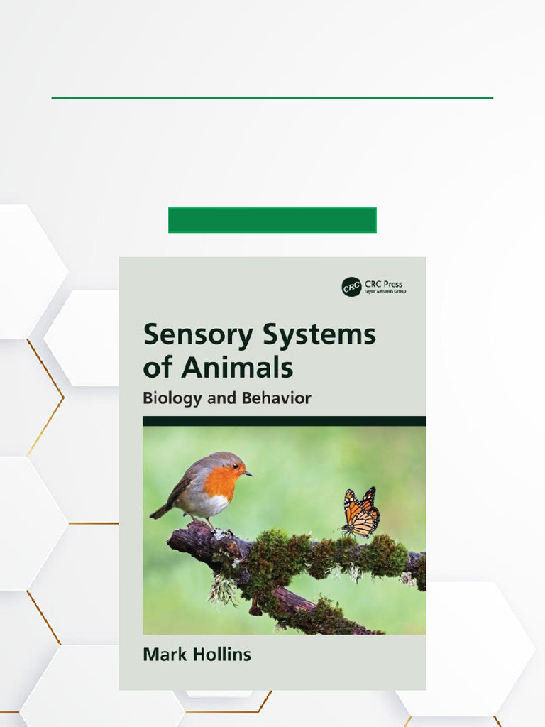 Sensory Systems of Animals Biology and Behavior - 1st Edition New ...