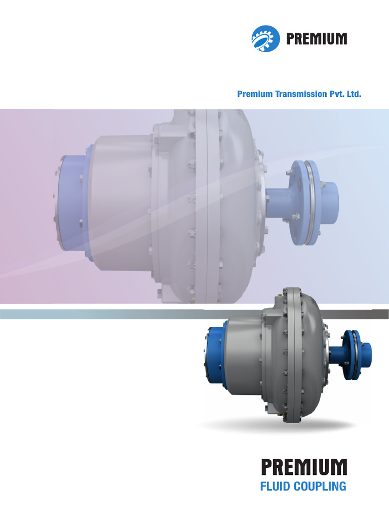 Premium Fluid Coupling Overview | PDF | Electric Motor | Mechanical ...