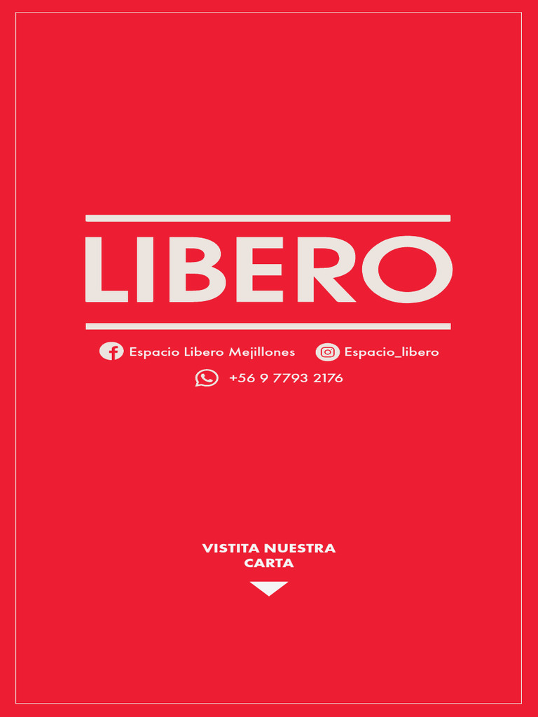 Carta Libero | PDF | Mariscos | pesto