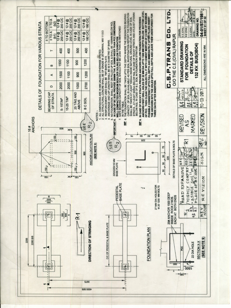 132KV BUS SHT 1 | PDF