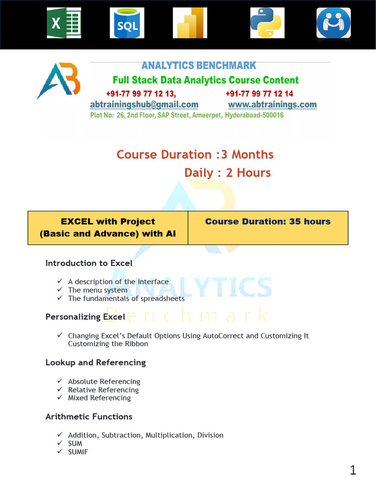 Full Stack Data Analyst | PDF | Programming Paradigms | Computer Programming