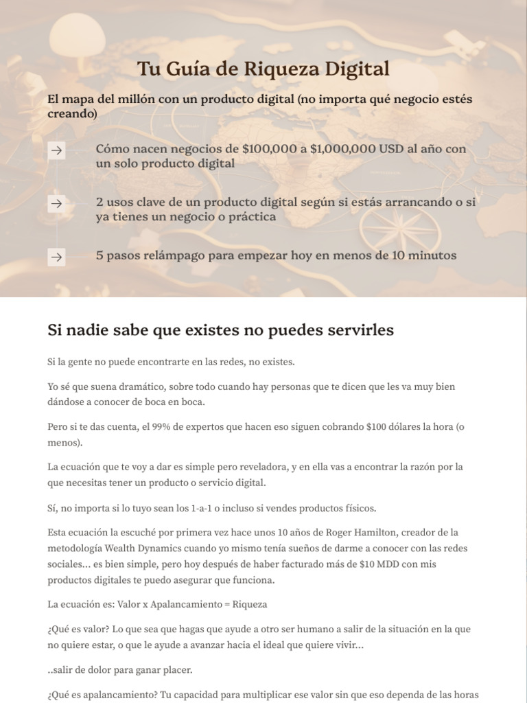 Tu Guia de Riqueza Digital | PDF