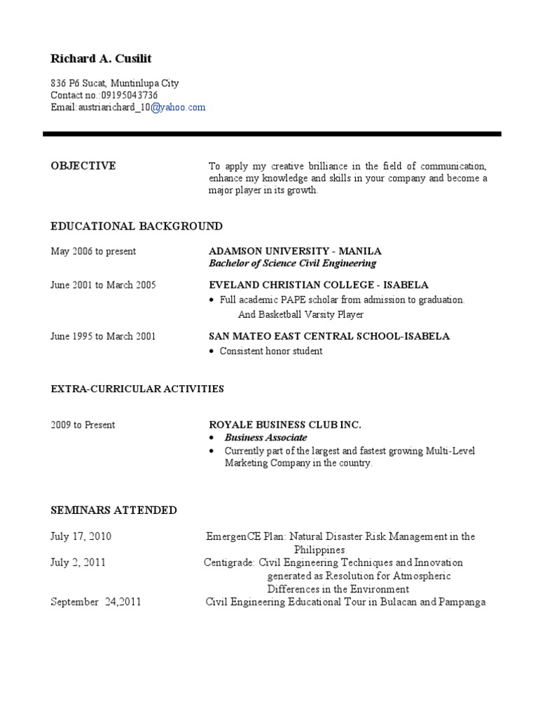 Chad Resume | PDF