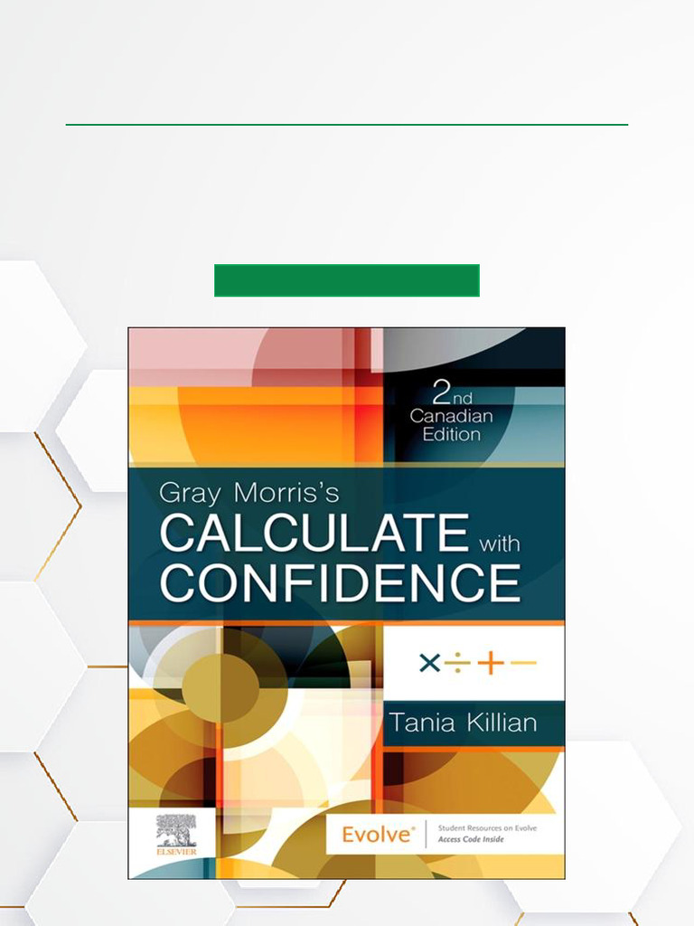 Calculate with Confidence: 2nd Canadian Edition | PDF | Intravenous ...