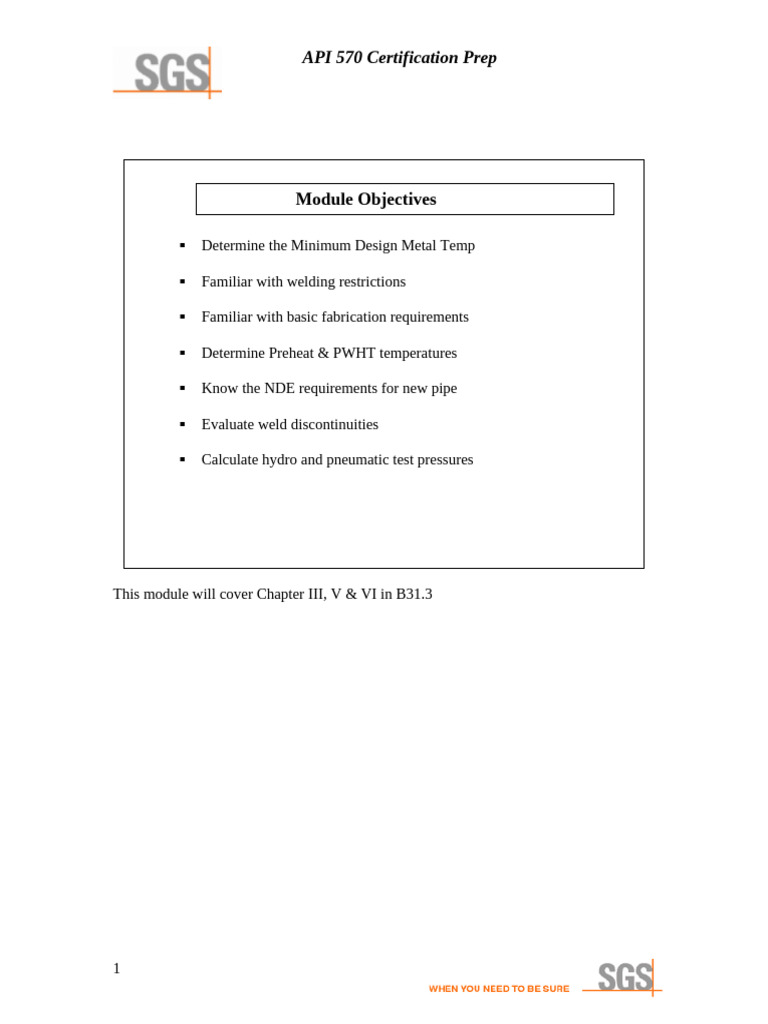 API 570 Certification B31.1 - Pipe Fabrication-Updated | PDF | Pipe ...